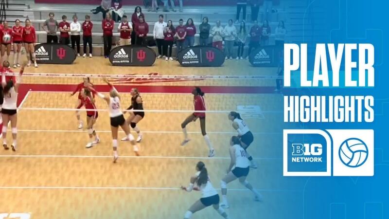Aspen Maxwell Highlights vs. Indiana | Rutgers Volleyball | 11/20/2025