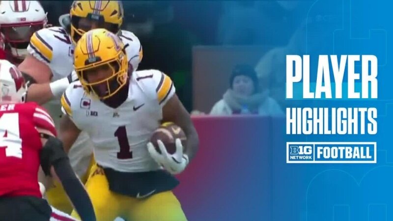 Darius Taylor Highlights vs. Wisconsin | Minnesota Football | 11/29/2024