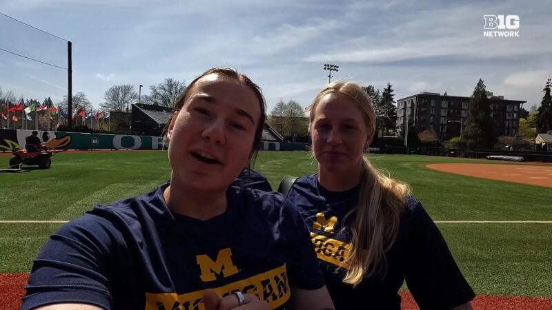 Travel Vlog: Wolverines Head to Oregon | Michigan Softball