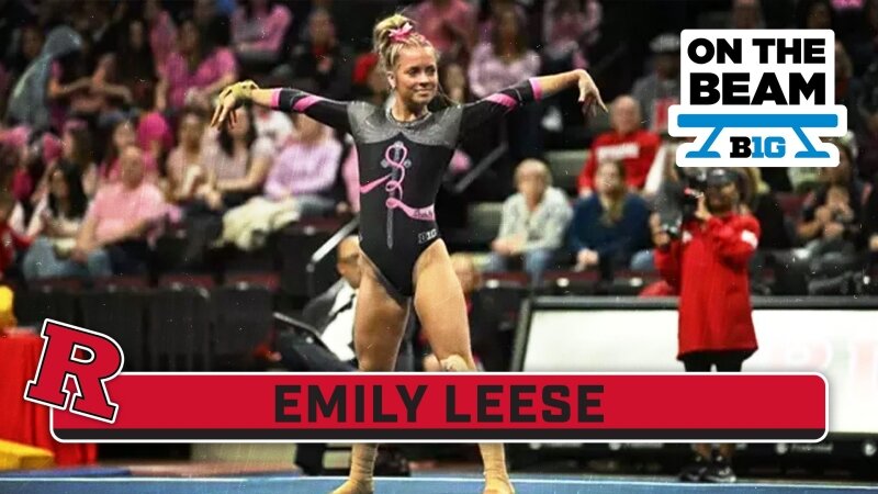 Spotlighting Emily Leese | Rutgers Gymnastics | On The Beam