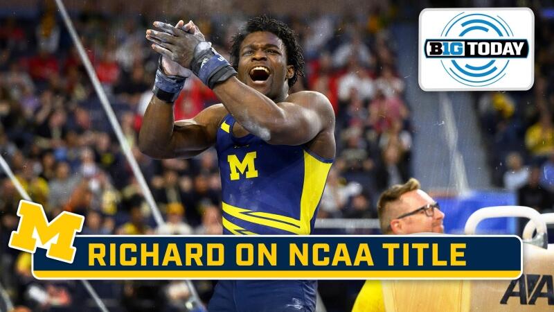 Michigan's Fred Richard on National Championship Win and All-Around ...