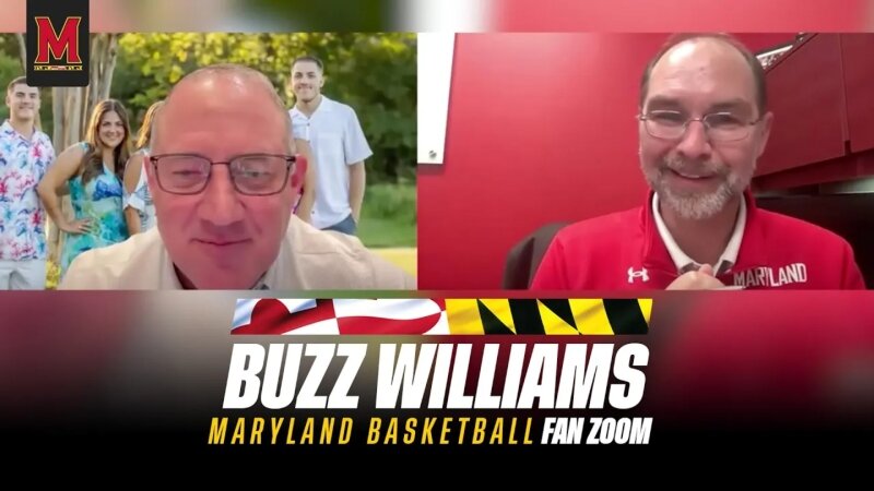 Buzz Williams Fan Zoom | Maryland Men's Basketball
