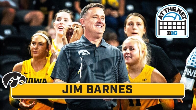 Spotlighting Jim Barnes | Iowa Volleyball | At The Net