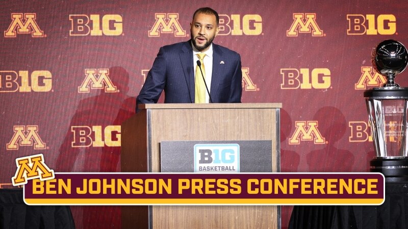 Minnesota HC Ben Johnson Press Conference | 2023 Big Ten Men's ...