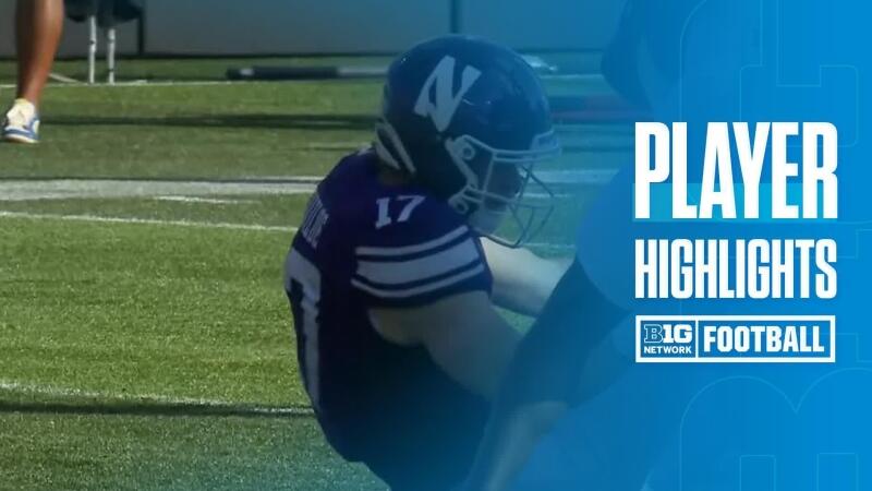 Preston Stone Highlights vs. UCLA | Northwestern Football | 09/27/2025