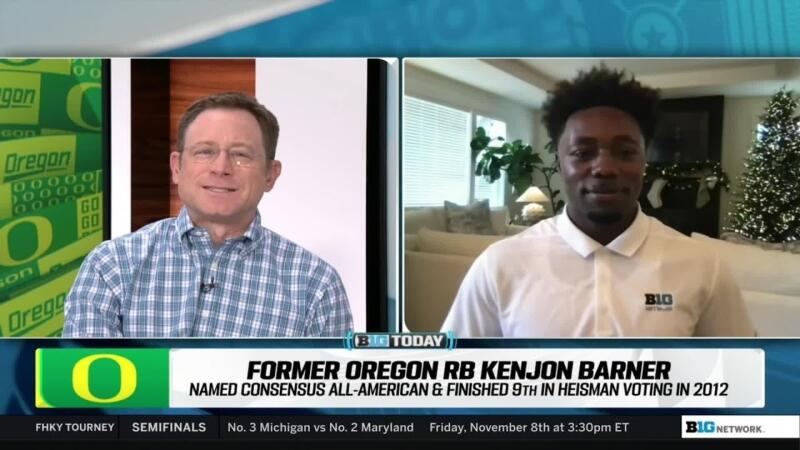 Former All-American Kenjon Barner on the Ducks AMAZING 1st Season in ...