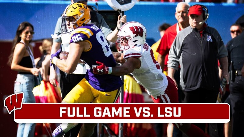 Reliaquest Bowl: LSU vs. Wisconsin - Full Game