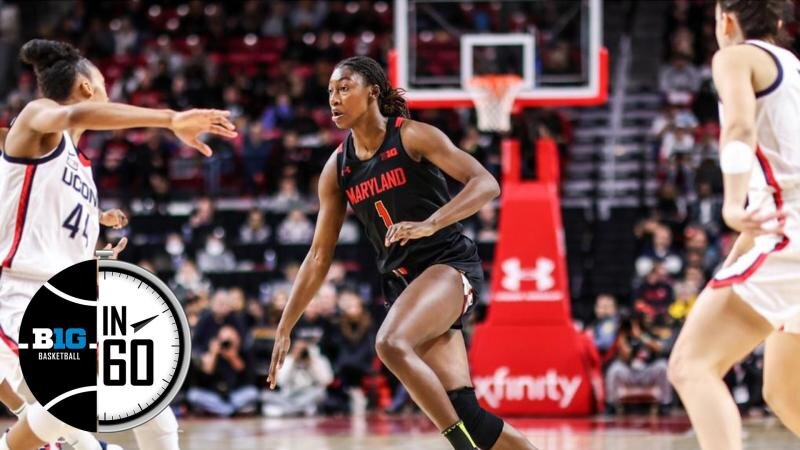 UConn at Maryland | Dec. 11, 2022 | Big Ten Basketball in 60