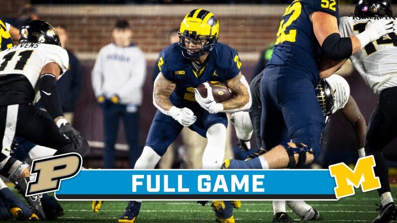 Purdue at Michigan - Full Game