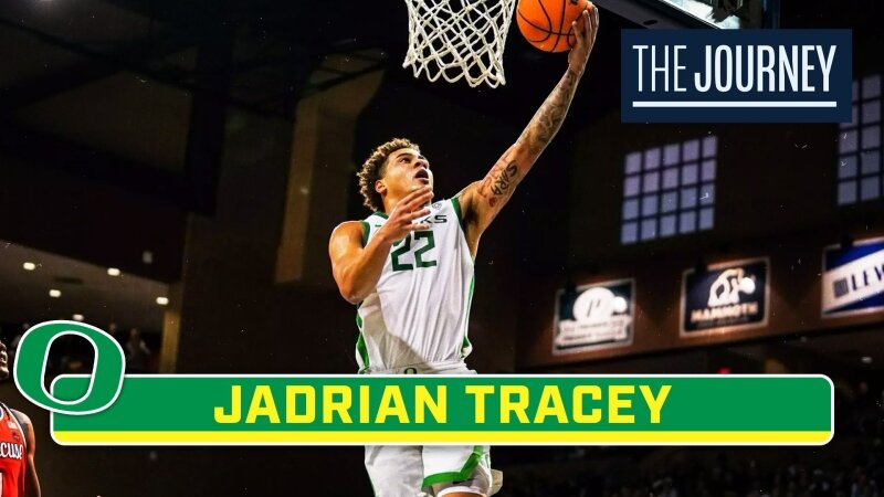 Spotlighting Jadrian Tracey | Oregon Men's Basketball | The Journey