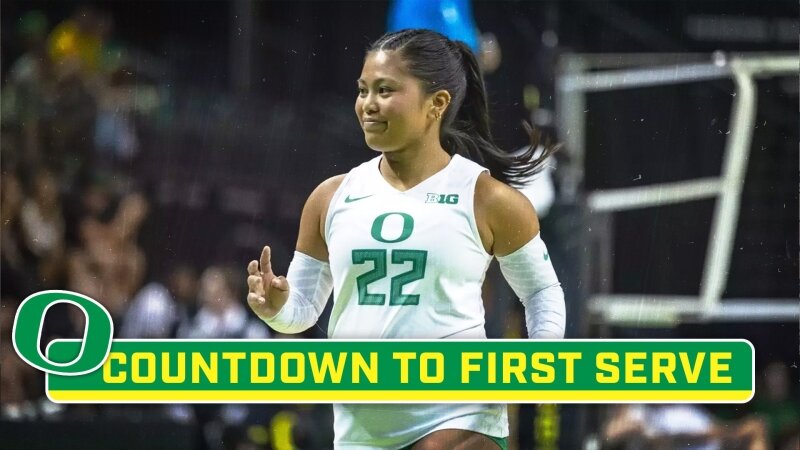 11 Days to FIRST SERVE: Oregon L/DS Maya De Los Reyes Highlights | Big ...