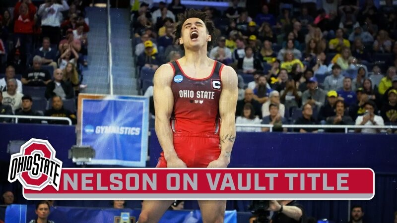 Ohio State Gymnast Kameron Nelson on Becoming the 2025 NCAA Vault ...