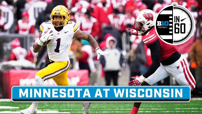 Minnesota at Wisconsin | Dec. 1, 2024 | B1G Football in 60