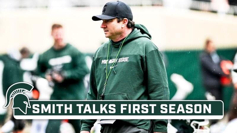 Michigan State Head Coach Jonathan Smith On His First Season in East ...