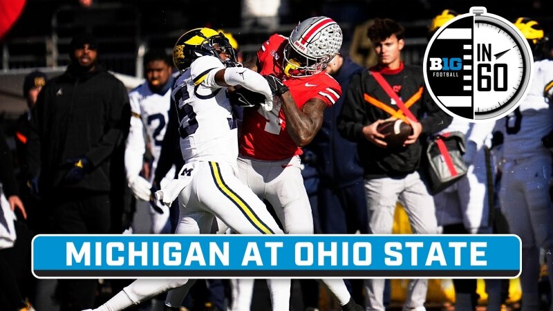 Michigan at Ohio State | Dec. 1, 2024 | B1G Football in 60