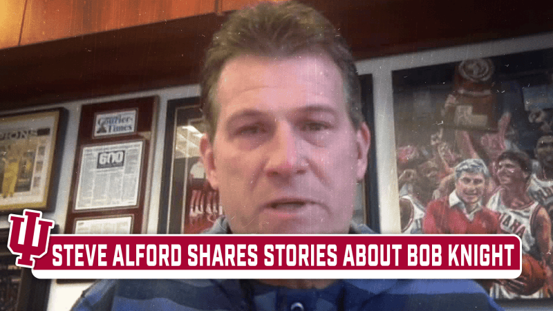Former IU Basketball Player Steve Alford Remembers Bob Knight | B1G Today