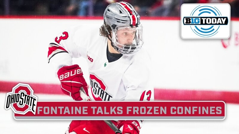Ohio State's F Gunnarwolfe Fontaine Talks Playing in Frozen Confines ...