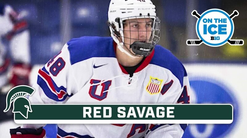 Spotlighting Red Savage | Michigan State Hockey | On The Ice