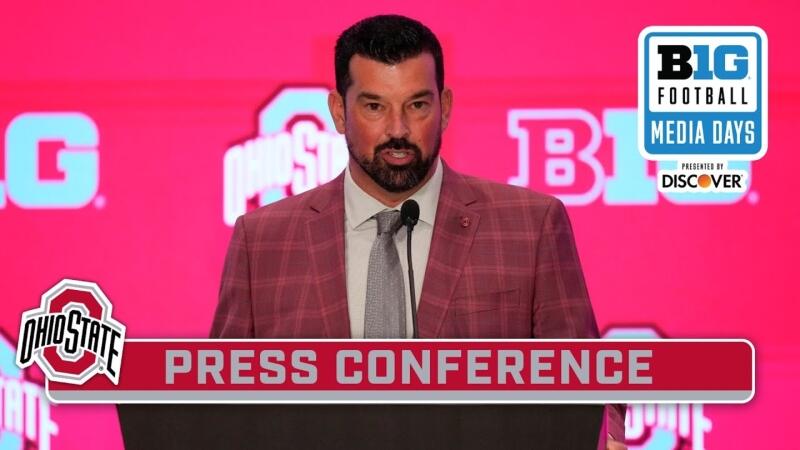 Ohio State Ryan Day Press Conference | 2025 B1G Football Media Day