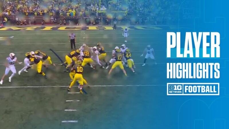 Kalel Mullings Highlights vs. Minnesota | Michigan Football | 09/28/2024