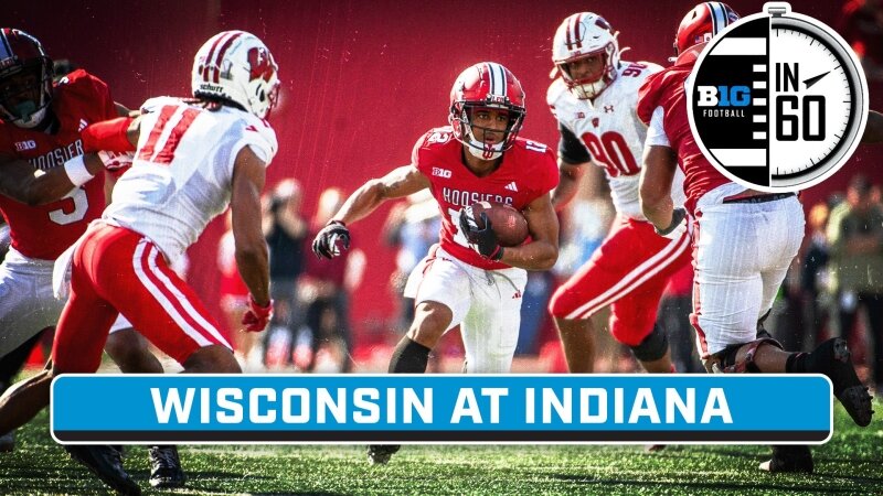 Wisconsin at Indiana | Nov. 4, 2023 | B1G Football in 60