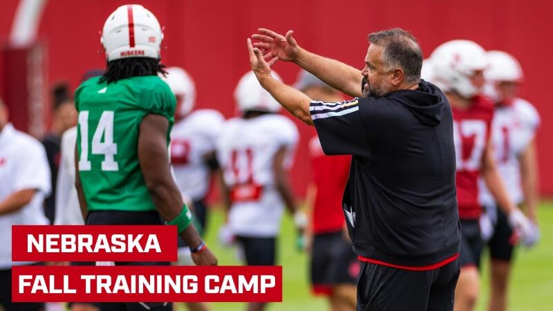 2023 Nebraska Fall Training Camp | Huskers Discuss Year 1 of the Matt ...