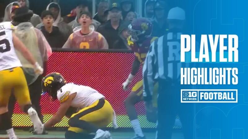 Mark Gronowski Highlights vs. USC | Iowa Football | 11/15/2025