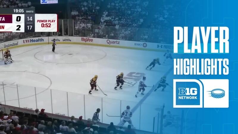 Daniel Hauser Top Goalie Saves vs. Minnesota Golden Gophers