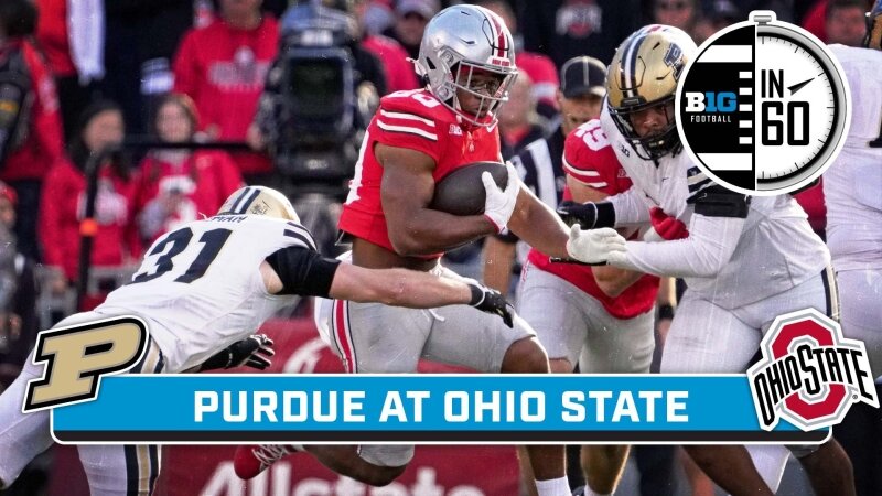 Purdue at Ohio State | Nov. 9, 2024 | Big Ten Football in 60