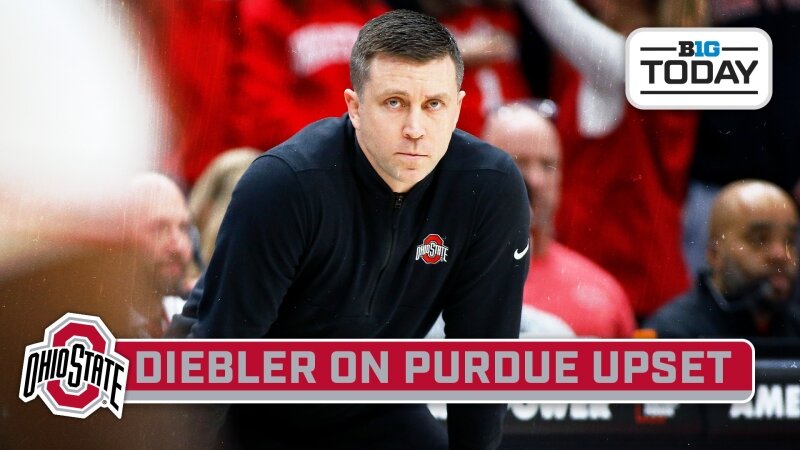 Interview: Ohio State Men's Basketball Interim HC Jake Diebler | B1G Today