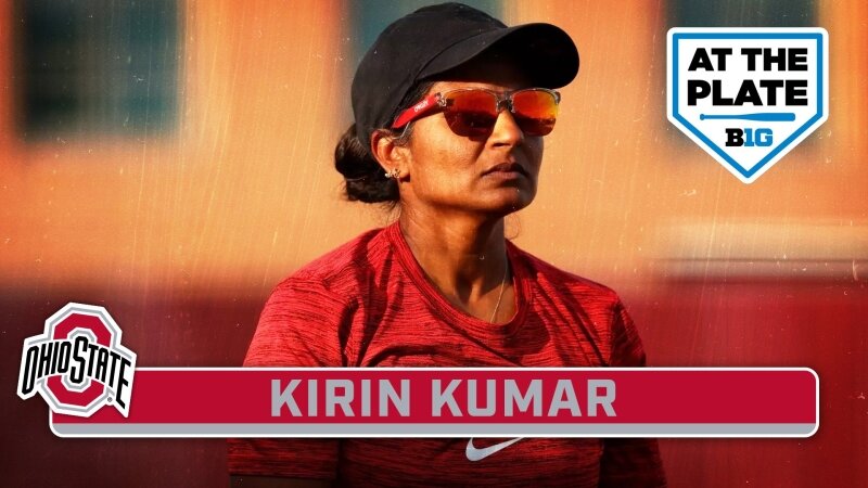 Spotlighting Head Coach Kirin Kumar | Ohio State Softball | At The Plate
