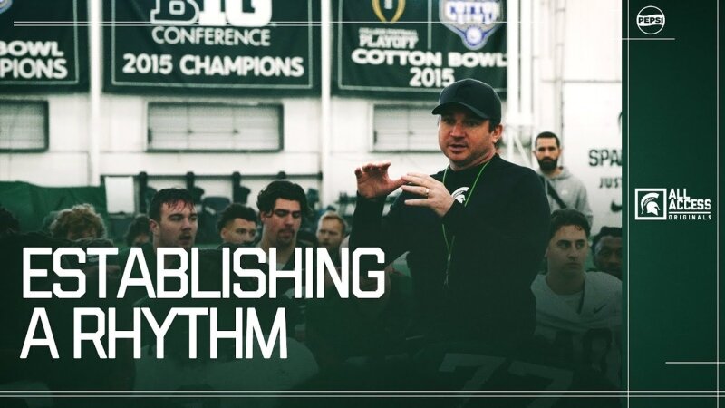 Establishing a Rhythm | Michigan State Football | Spartans All-Access