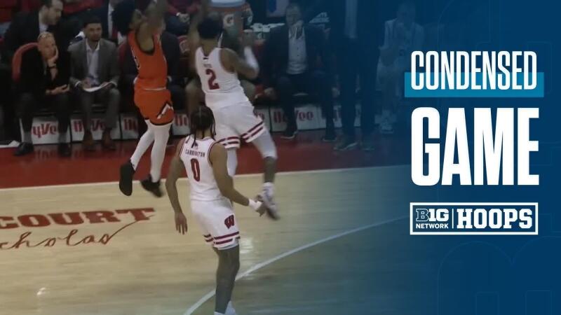 Campbell at Wisconsin - Condensed Game