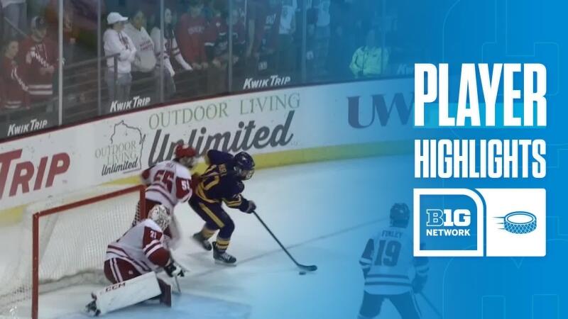 Daniel Hauser Top Goalie Saves vs. Minnesota State Mavericks