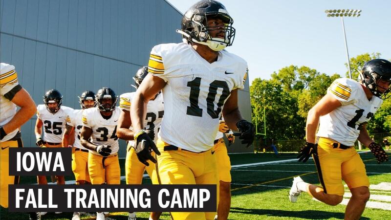 2023 Iowa Fall Training Camp | New Faces Hope to Bring Offensive Depth ...