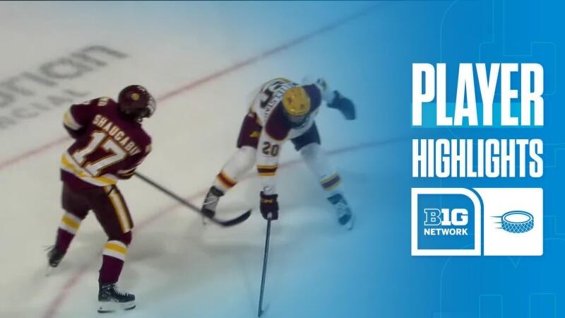 Max Plante Highlights vs. Minn. Duluth | Minnesota Hockey | 10/25/2025