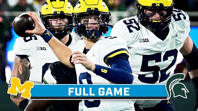 Michigan at Michigan State - Full Game