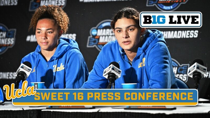 UCLA Head Coach & Players Address the Media Ahead of Sweet Sixteen ...