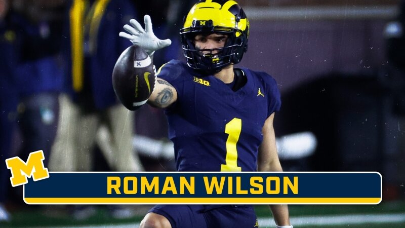 Spotlighting Roman Wilson | Michigan Football | The Journey
