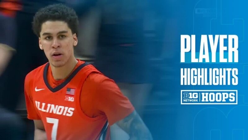 Will Riley Highlights vs. Maryland | Illinois Basketball | 03/14/2025
