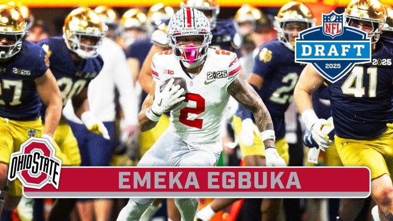 NFL DRAFT HIGHLIGHTS: WR Emeka Egbuka | Ohio State Football