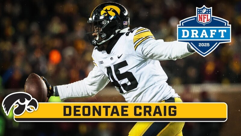 NFL DRAFT HIGHLIGHTS: Iowa DL Deontae Craig | Iowa Football