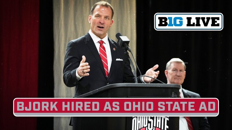 Ohio State Hires Ross Bjork as Athletic Director | B1G Live