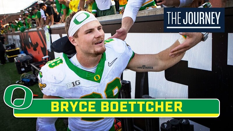 Spotlighting Bryce Boettcher | Oregon Football | The Journey
