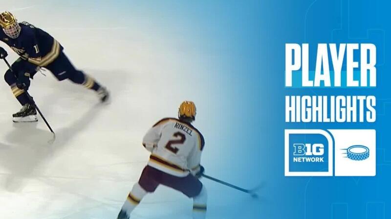 Owen Say Top Goalie Saves vs. Minnesota Golden Gophers