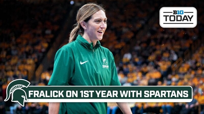 Interview: Michigan State Women's Basketball HC Robyn Fralick | B1G Today