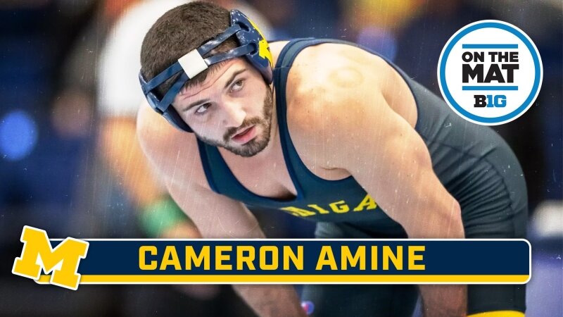 Cameron Amine and a Michigan Family Legacy | Michigan Wrestling | On ...