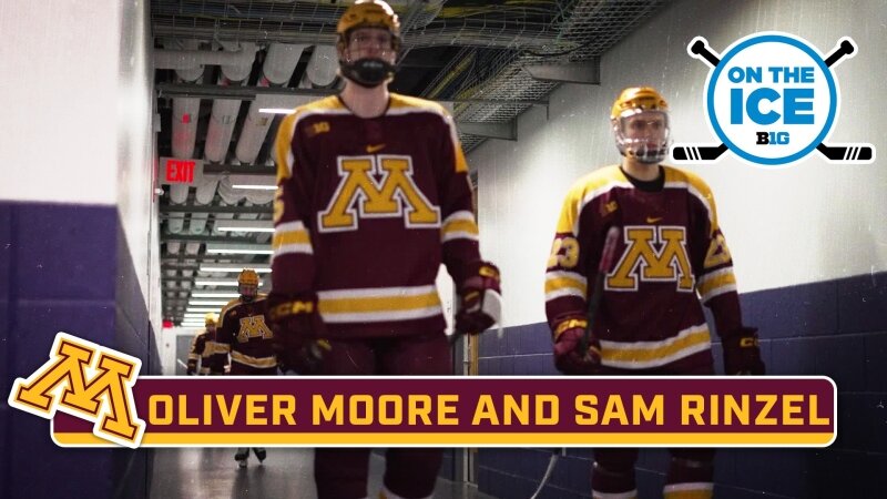 Spotlighting Oliver Moore and Sam Rinzel | Minnesota Hockey | On The Ice