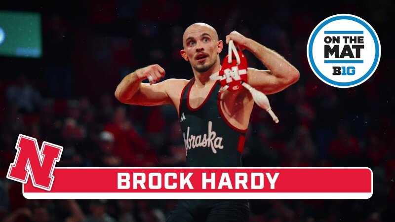Spotlighting Brock Hardy | Nebraska Wrestling | On The Mat