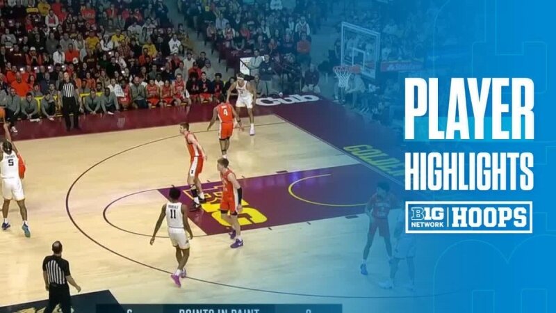Lu'Cye Patterson Highlights vs. Illinois | Minnesota Basketball | 02/08 ...